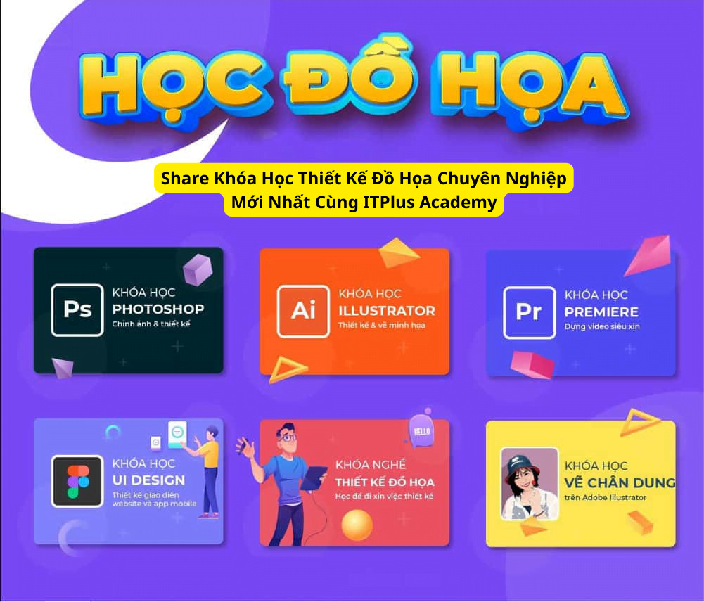 Khóa Học Thiết Kế Đồ Họa Chuyên Nghiệp Mới Nhất Cùng ITPlus Academy ...